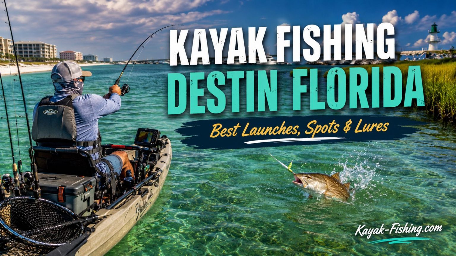 Kayak Fishing Destin FL: Best Launches, Spots + Lures (2026)
